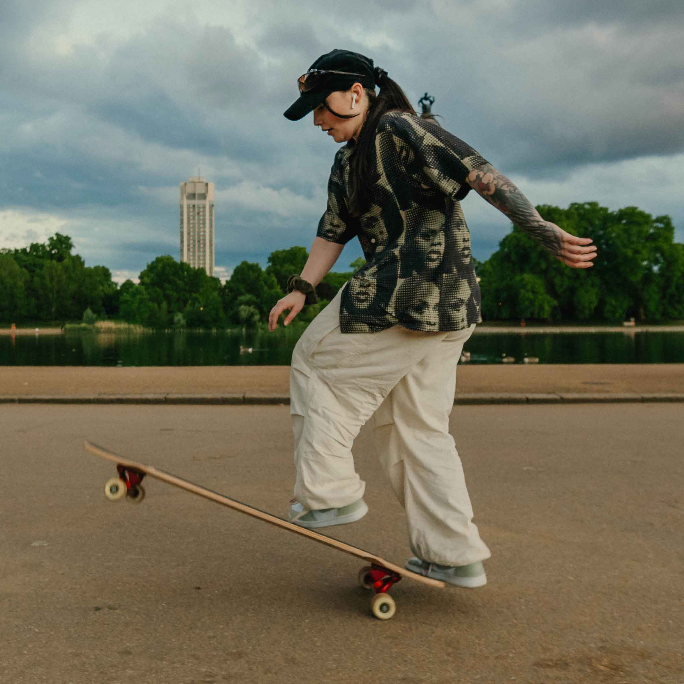 longboard dance freestyle