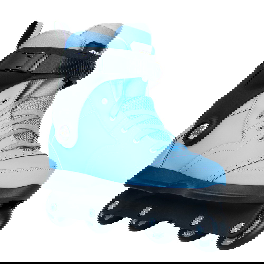 blue aggressive inline skates