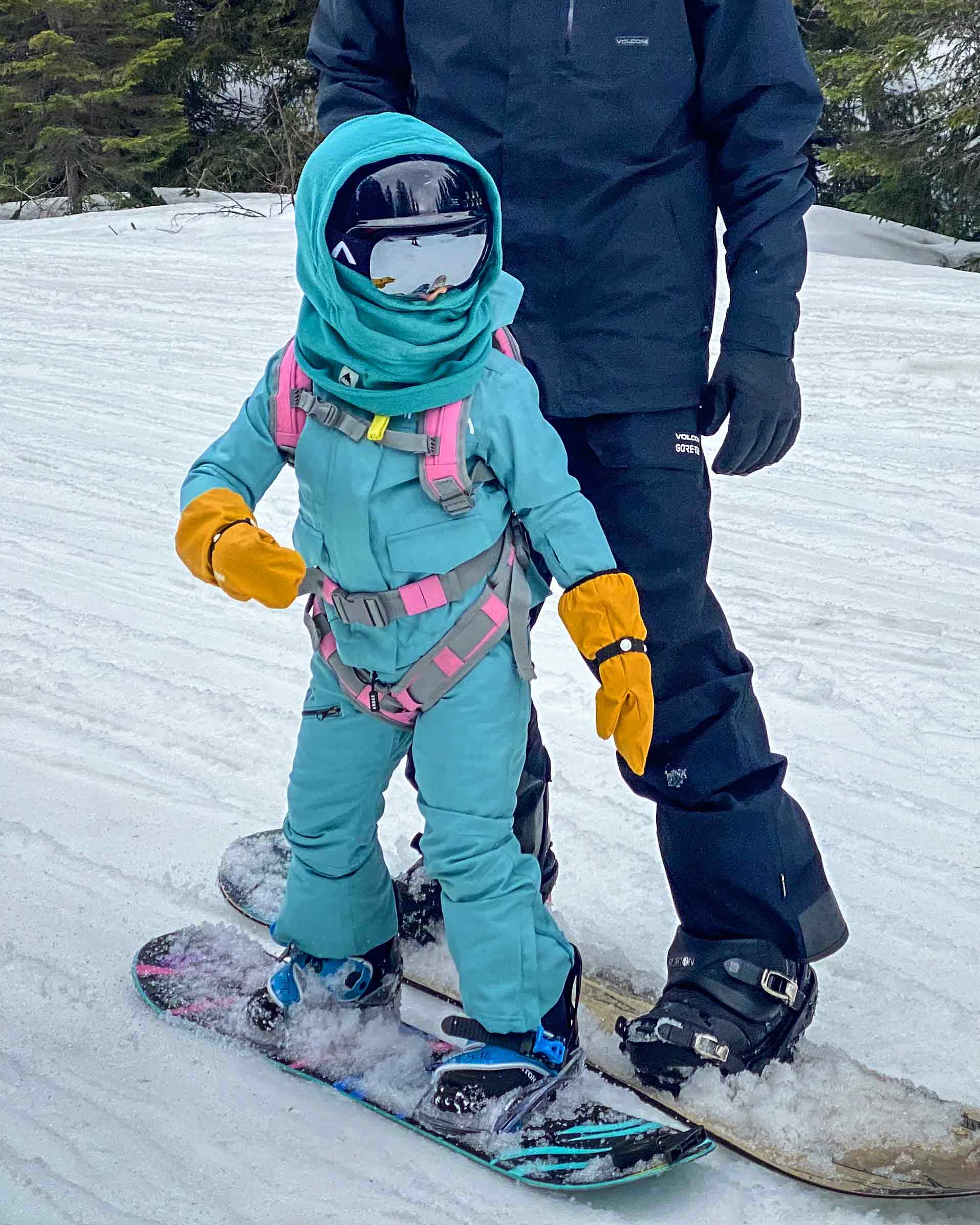 kids snow coat and pants