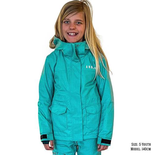 Annox Venice Kids Snow Jacket USA Skate Shop Green